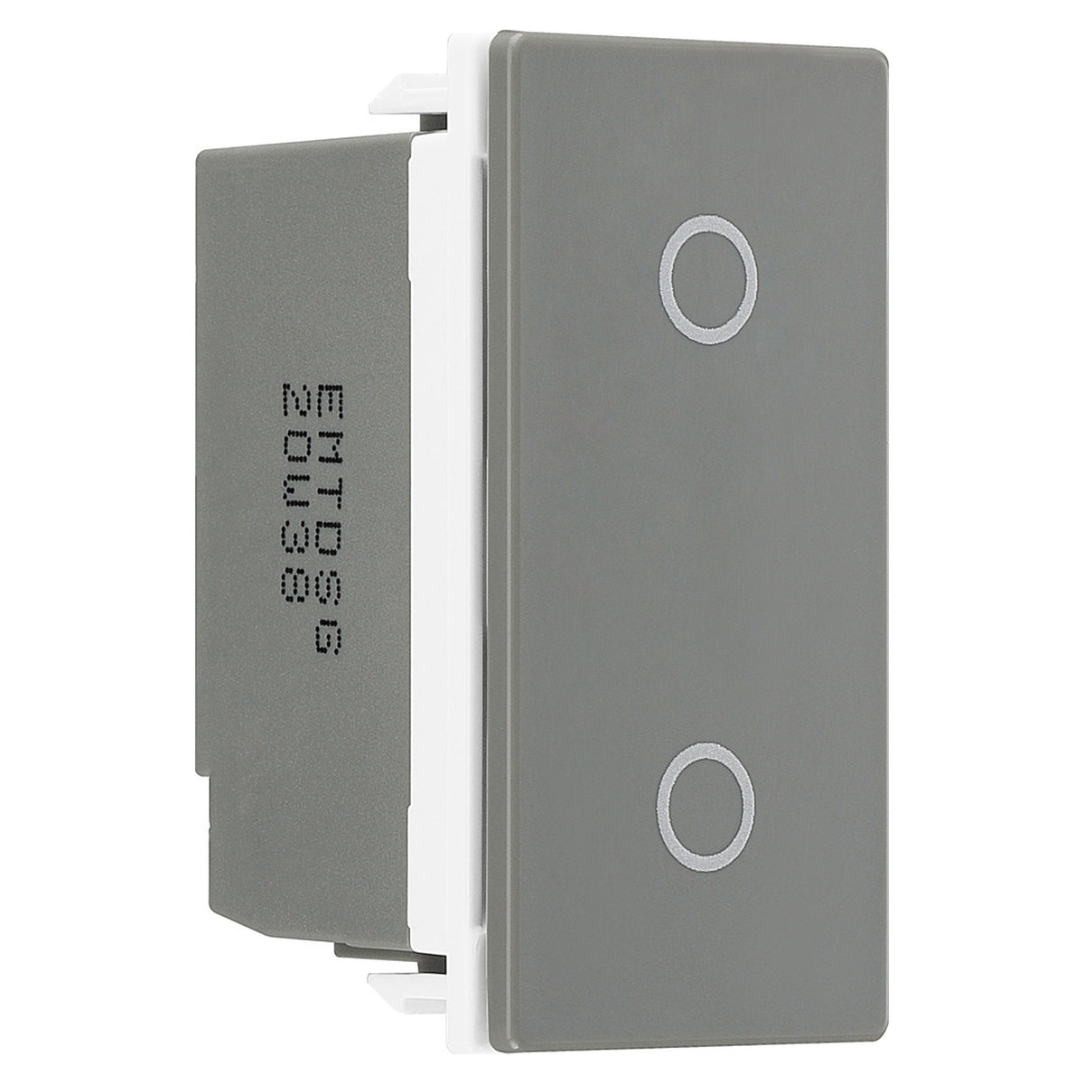 BG EMTDSG Slave Touch LED Dimmer Trailing Edge Euro Module Grey Insert ...