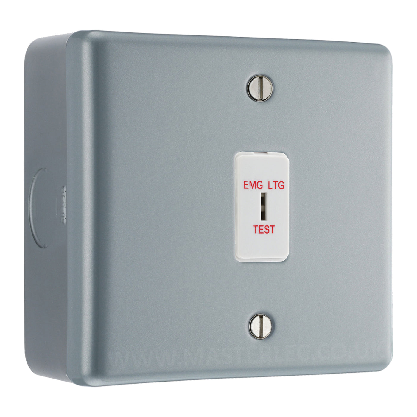 BG 10 Amp 1 Gang Metal Clad EMG LTG Emergency Light Test Secret Key Sw ...