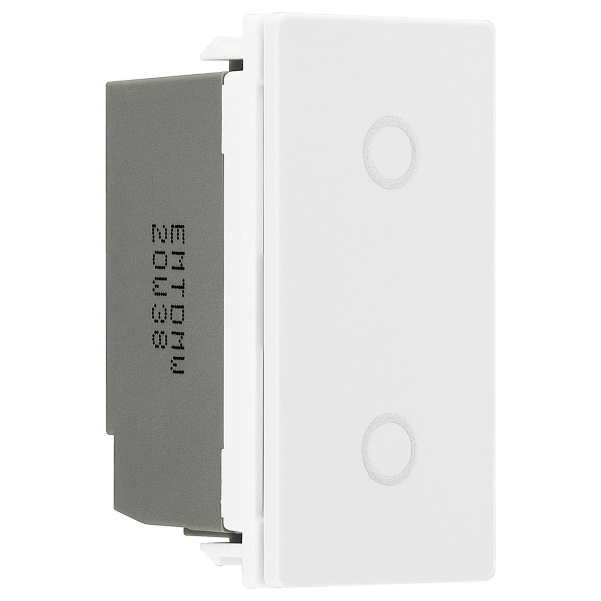 BG EMTDMW Master Touch LED Dimmer Trailing Edge Euro Module White Inse ...