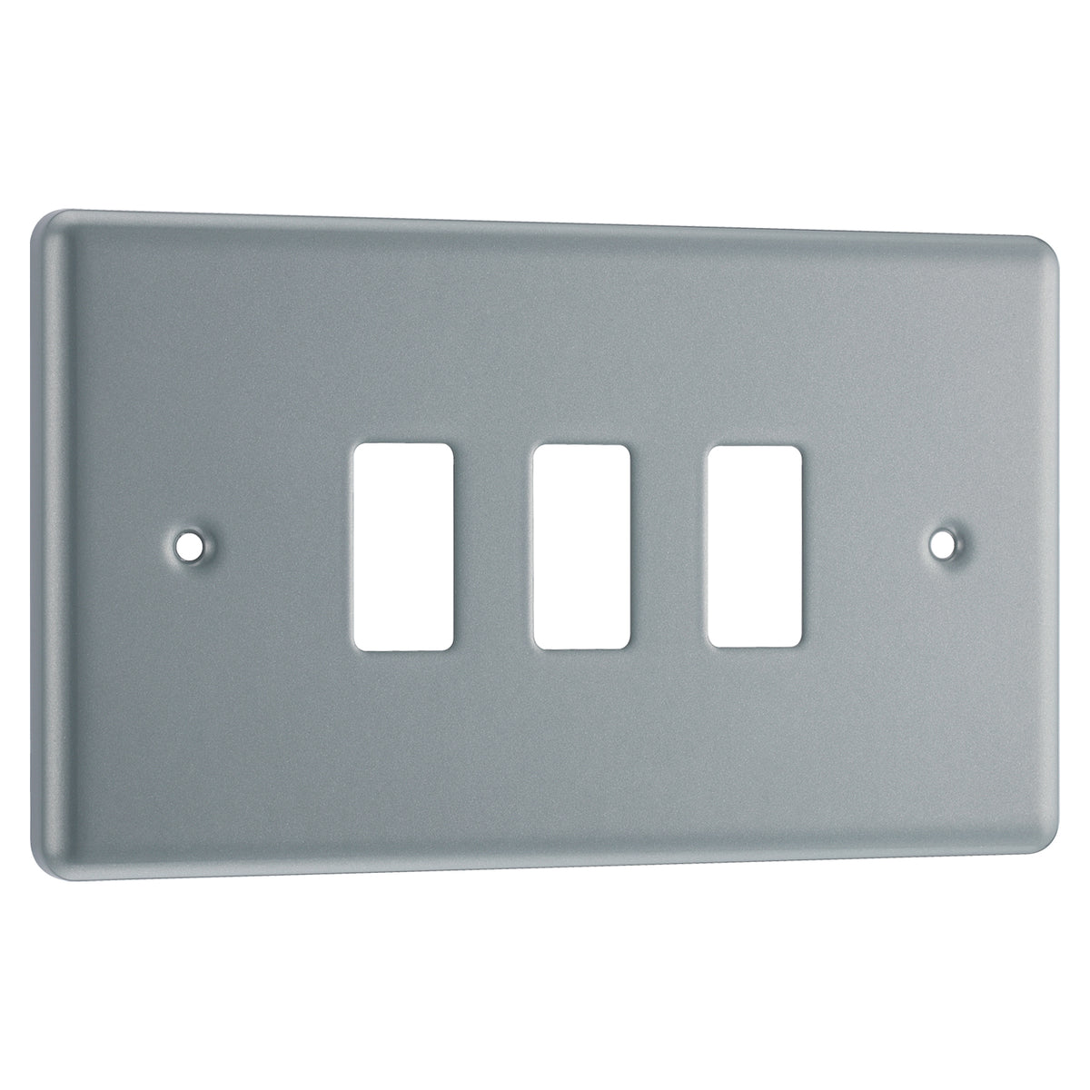 BG Nexus RMC3 Metal Clad 3 Gang Front Cover Plate — Masterlec
