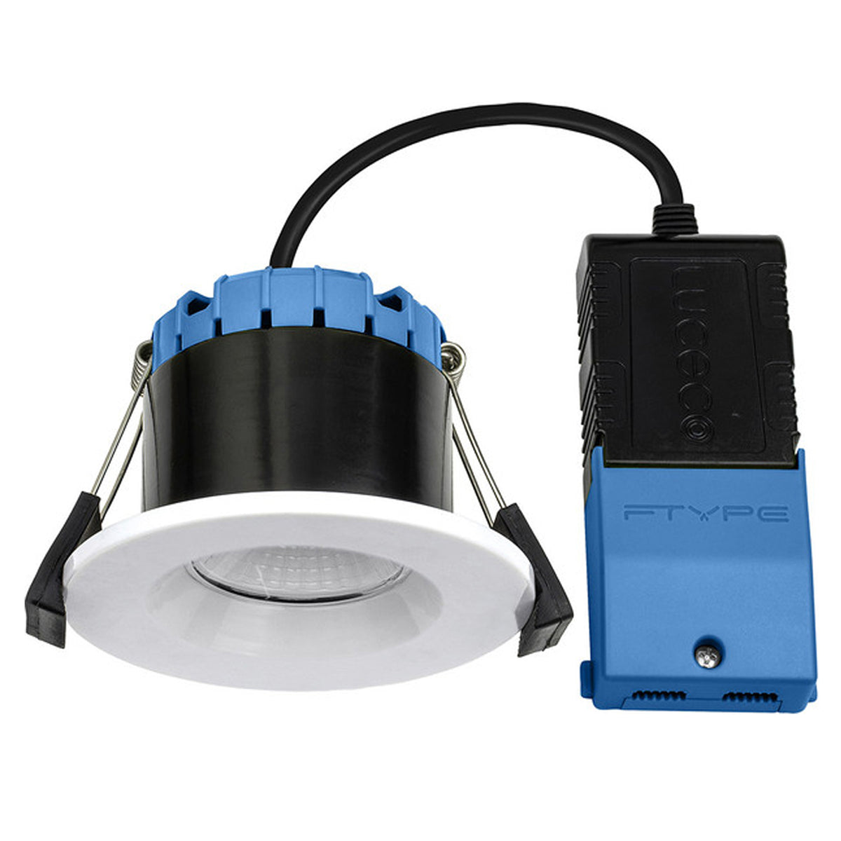 Luceco EFCB60WSMT FType Compact Colour Changing IP65 6W LED Smart Down ...