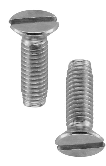 M3 X 10mm Electrical Face Plate Screws Chrome/Satin- 2Pack (grid ...
