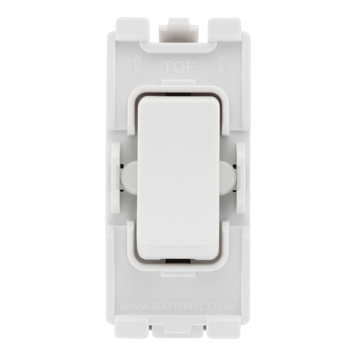 BG Nexus R12C White 2 Way Single Pole Centre Off Switch 20 Amp Grid Sw ...