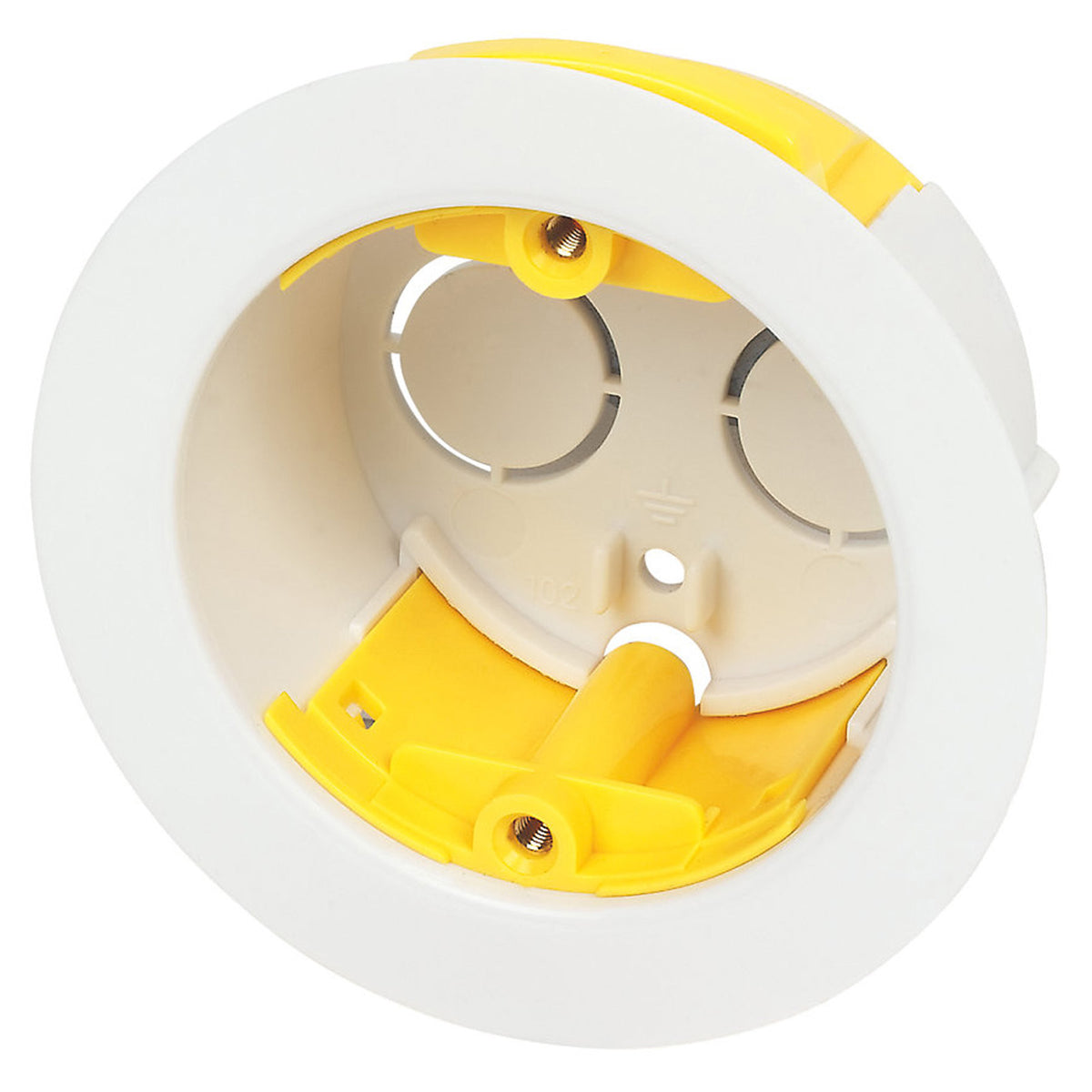 Appleby SB639 1 Gang 35mm Circular Round Dry Lining Fast Fix Box Plast ...