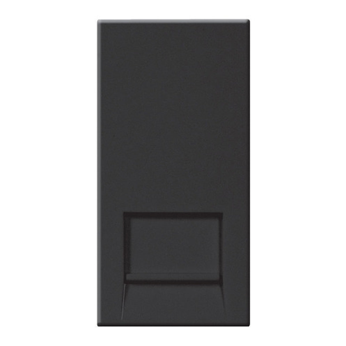 BG Nexus Black EMRJ11B RJ11 Telephone Outlet Euro Module — Masterlec