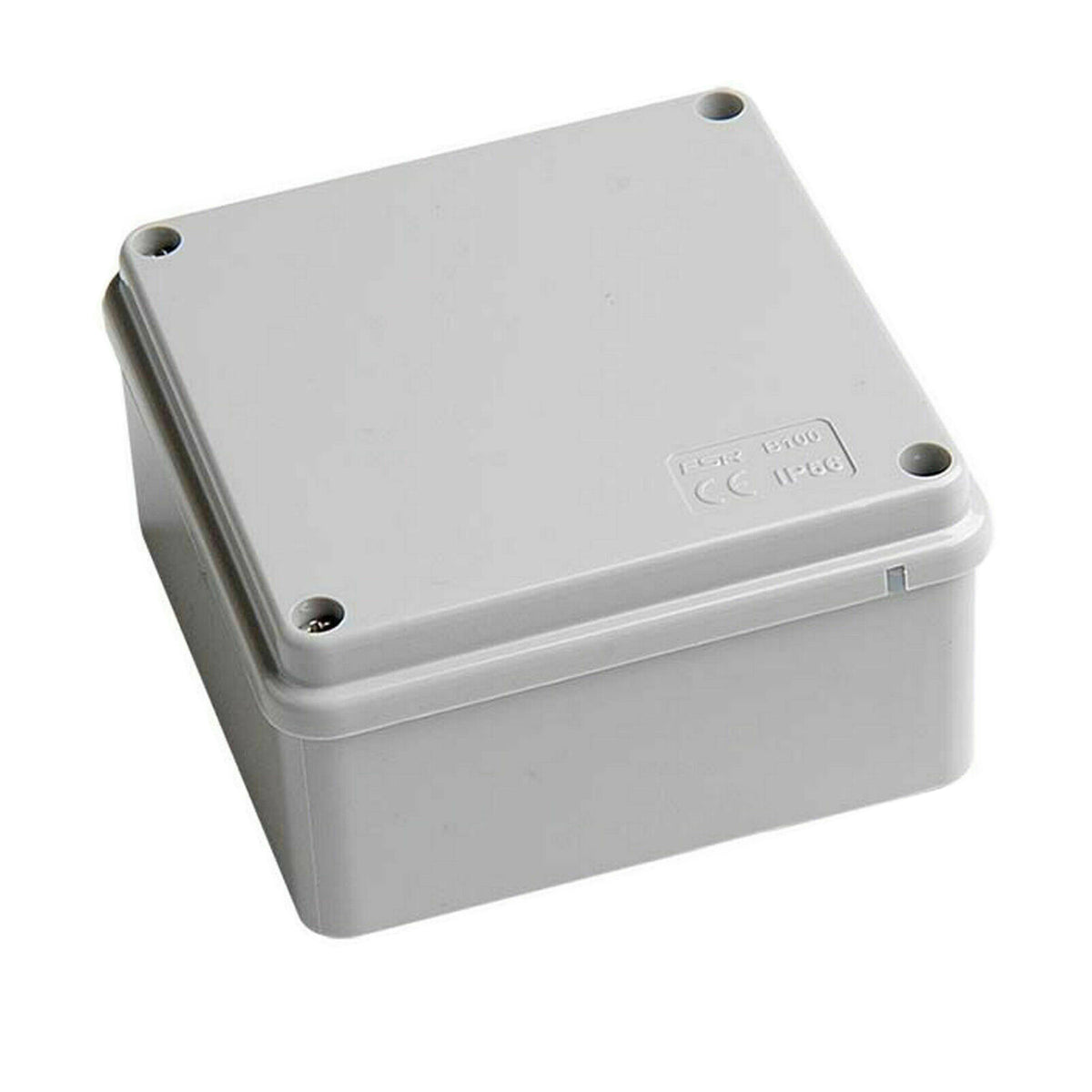 ESR B100 Waterproof Junction Box 100 x 100 x 50mm IP56 PVC Adaptable B ...