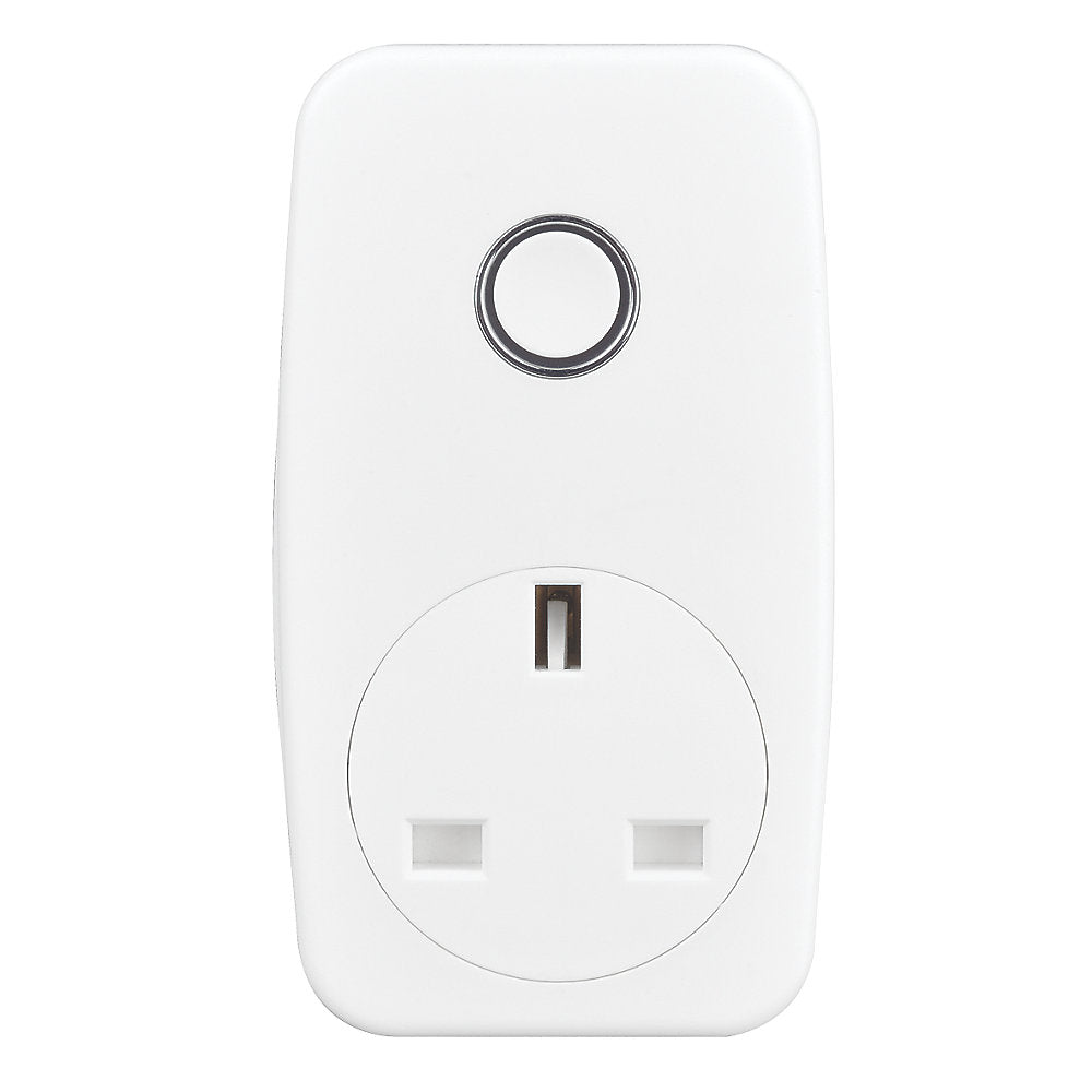 BG Smart Power Adapter 13A WiFi Controlled Plug White — Masterlec